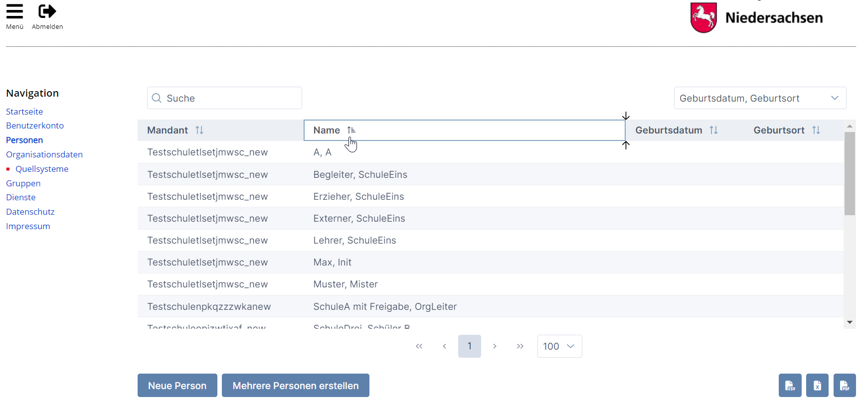 Tabellen | moin.schule